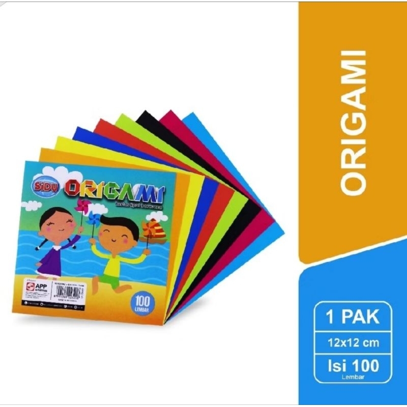 Jual KERTAS ORIGAMI SIDU UKURAN 12 × 12 CM | Shopee Indonesia