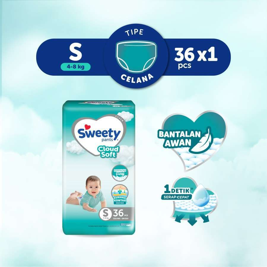 Jual SWEETY SILVER PANTS S36 | Shopee Indonesia