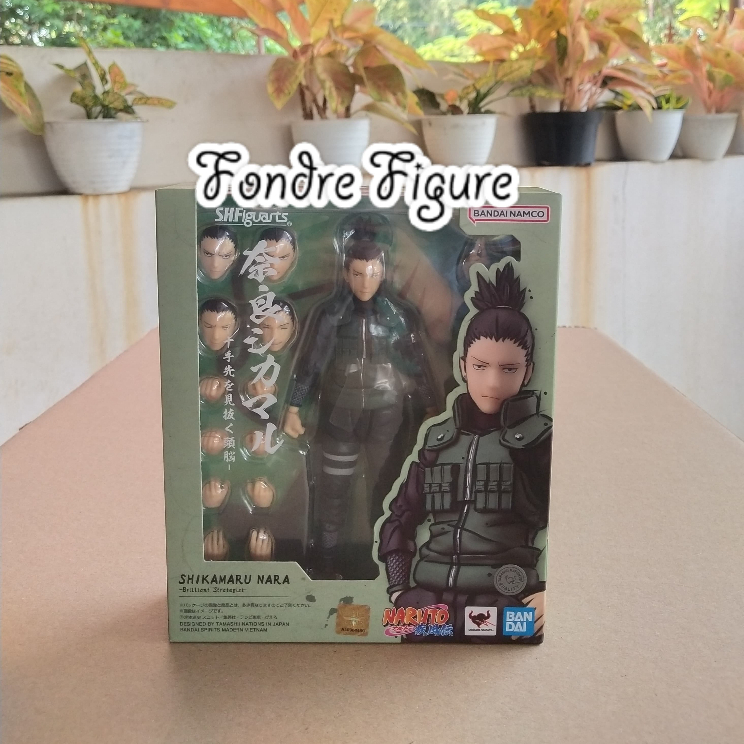 Jual ORIGINAL SHF SHIKAMARU NARA Brilliant Strategist NARUTO SHIPPUDEN ...