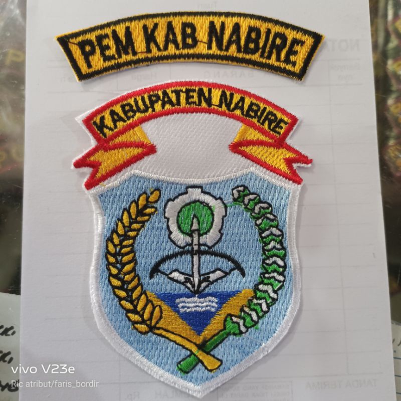 Jual BED PEMKAB NABIRE PAPUA PROVINSI PAPUA BETGE KAB NABIRE LOGO PNS ...