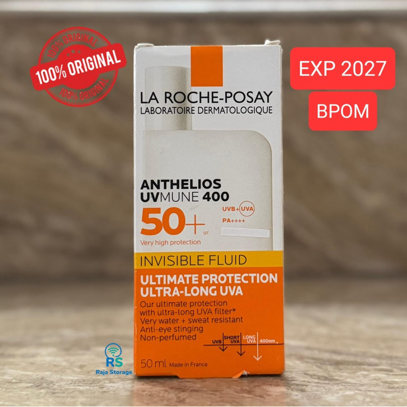 Jual LRP Sunscreen Anthelios Fluide Invisible UVMUNE 400 SPF50+ 50ml ...