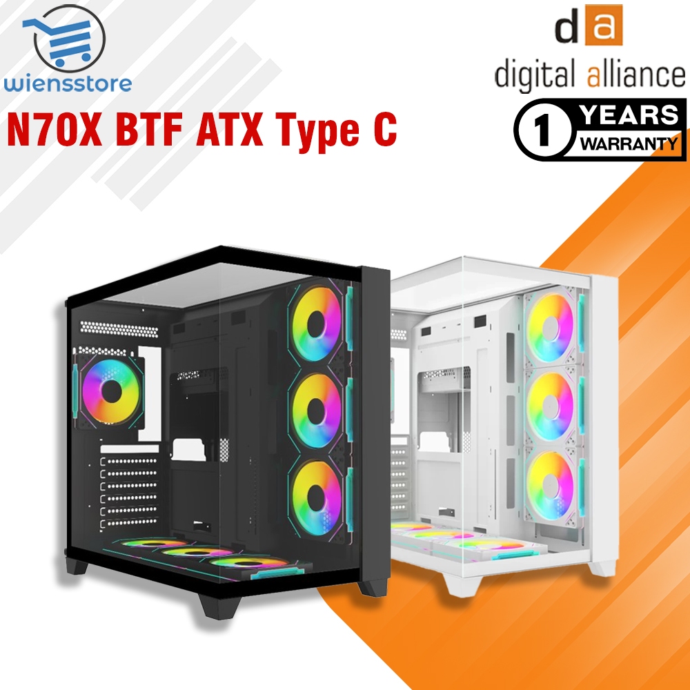 Jual Digital Alliance Casing PC N70X BTF ATX Type C - DA N70X BTF ...