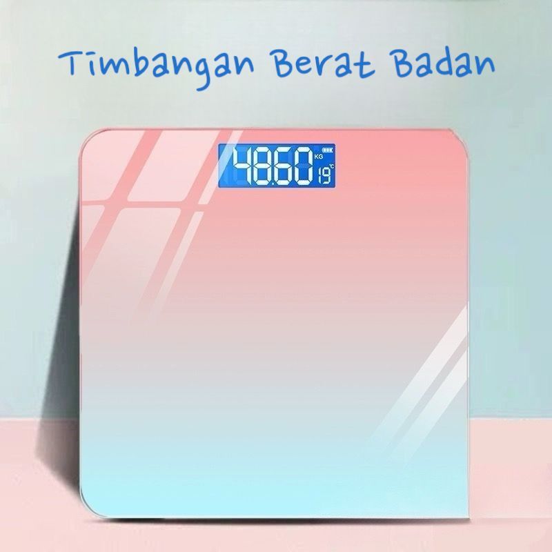 Jual Timbangan Badan Digital Mini Elektrik Diet Weight Scale Body Fat ...