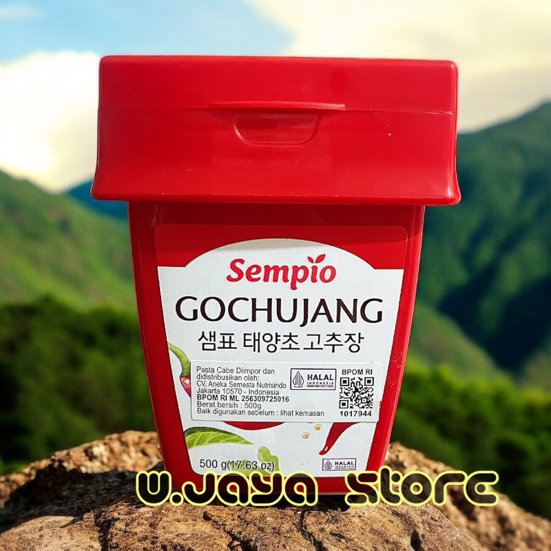 Jual Sempio Gochujang Hot Pepper Paste Halal 500g | Shopee Indonesia