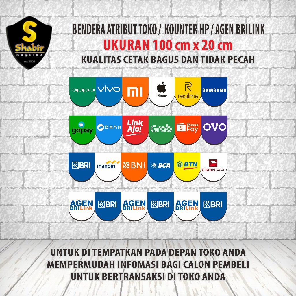 Jual Spanduk Bendera Atribut Toko | Shopee Indonesia