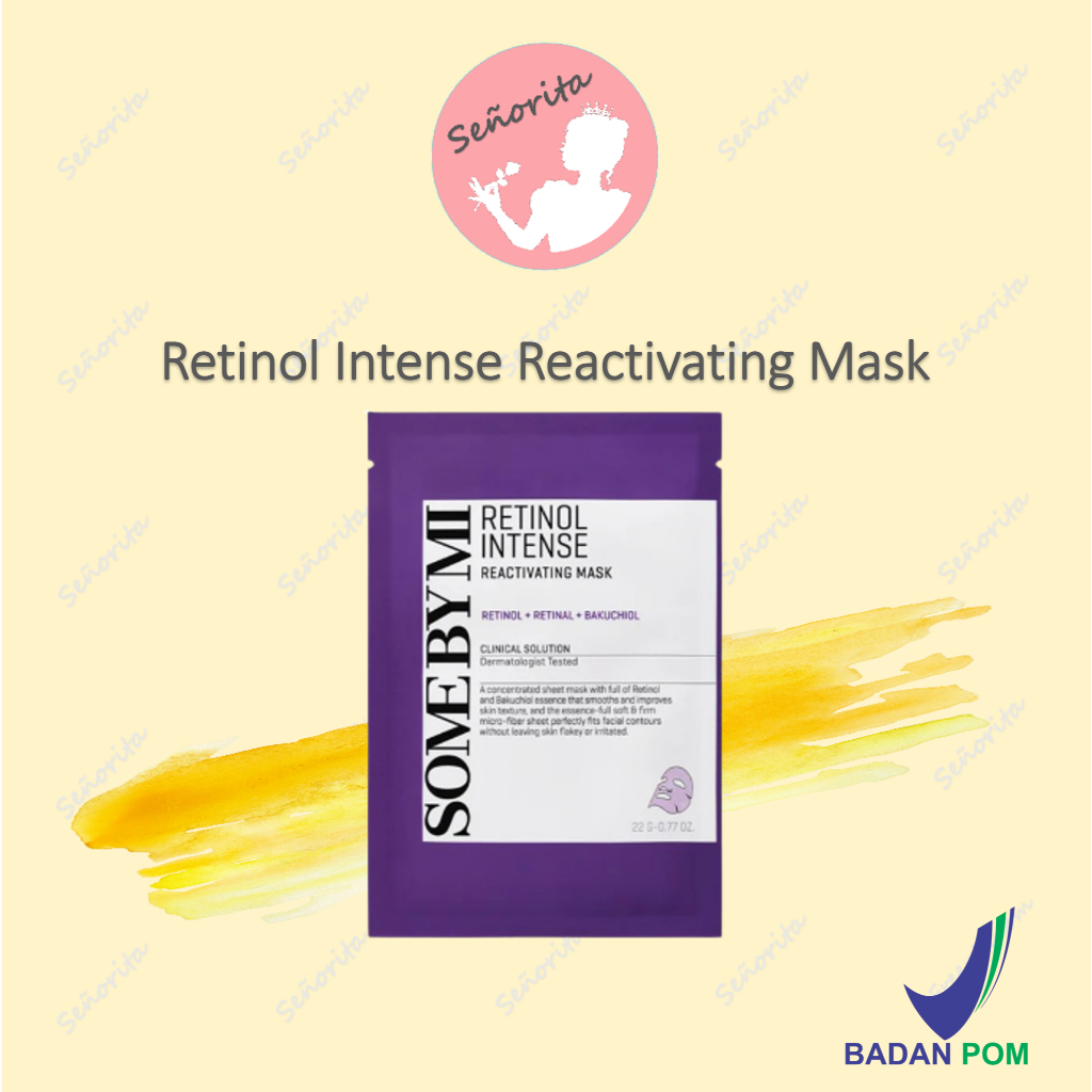 Jual SOME BY MI Retinol Intense Reactivating Mask 22gr | Shopee Indonesia