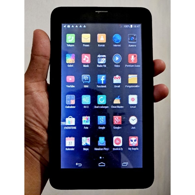 Jual Evercoss Tab AT1D Ram 1/8 4G Second Normal | Shopee Indonesia