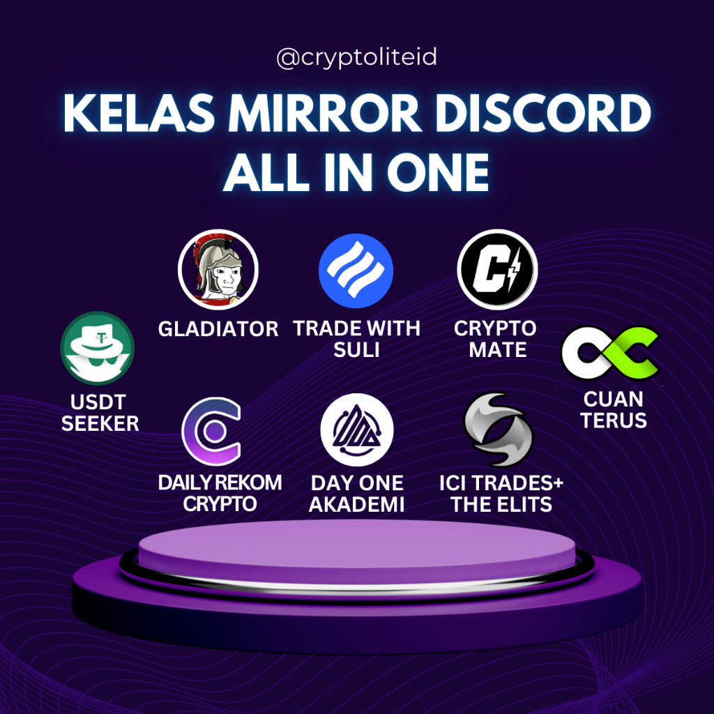 Jual (PAKET LENGKAP 11 KELAS ) All in One Kelas Discord Mirror Crypto (trade with suli ...