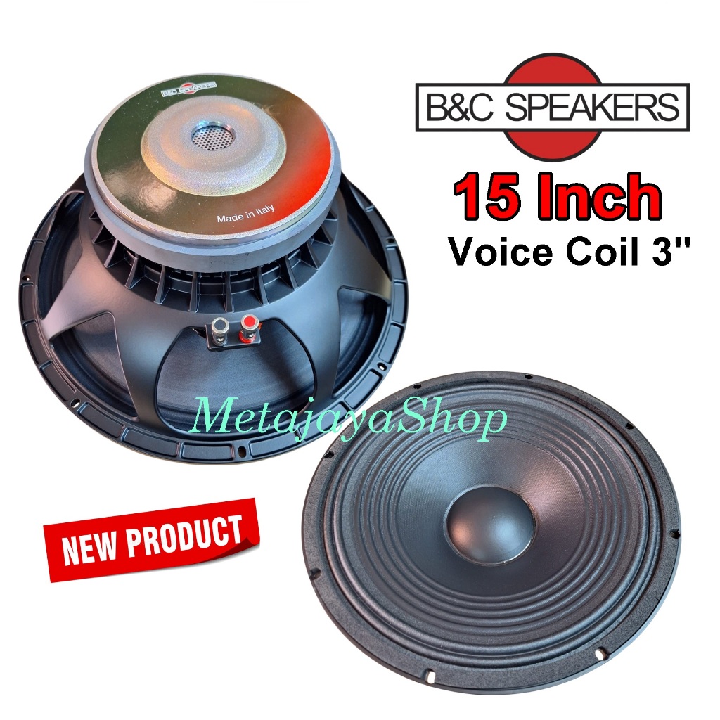 Jual Speaker Component B&C 15 Inch coil 3 in Komponen bnc 15'' Voice ...