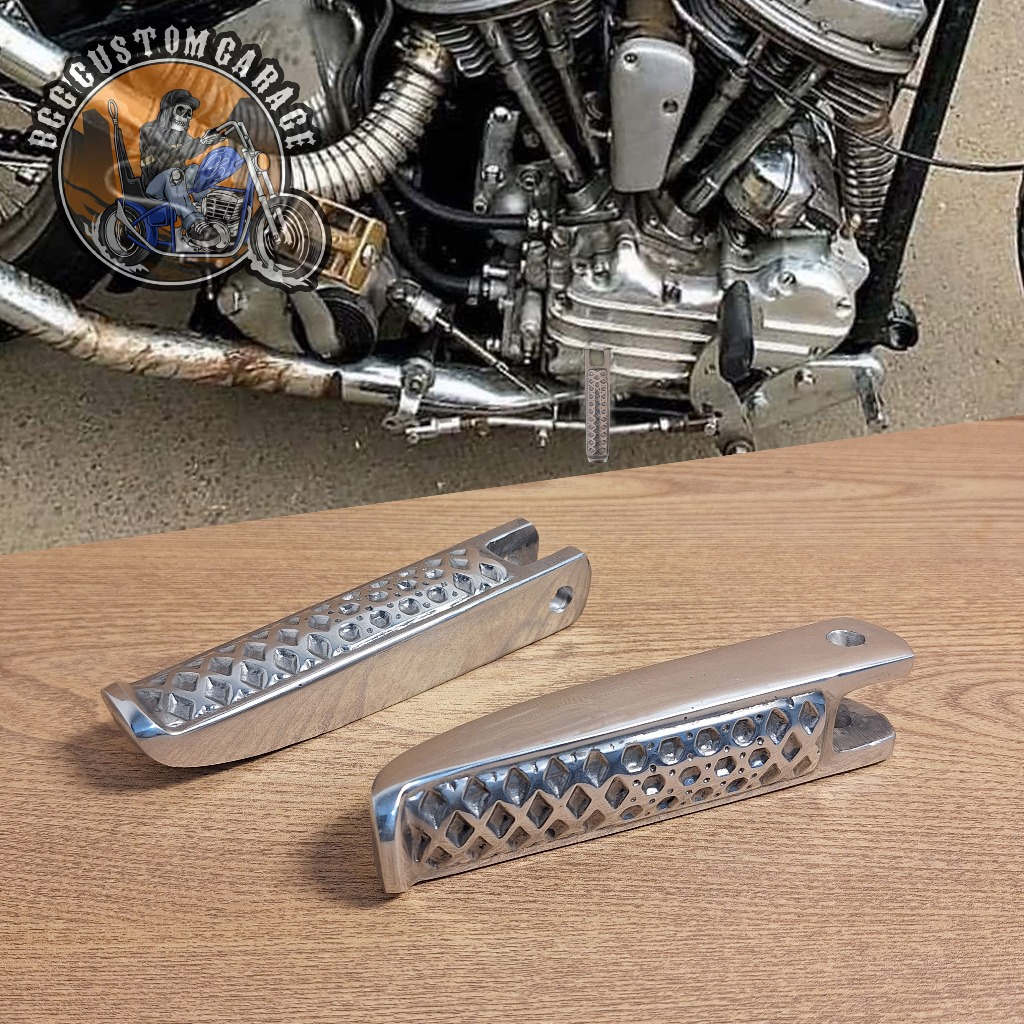 Jual Footstep Custom Waflle . Step Motor Custom . Injakan Kaki Chopper ...