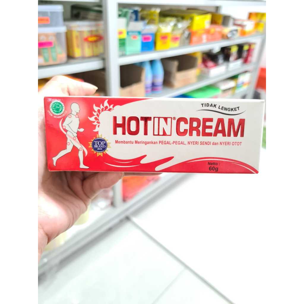 Jual Hot In Cream Original || Hot In Cream Tube 60gr || Cream Pegal ...