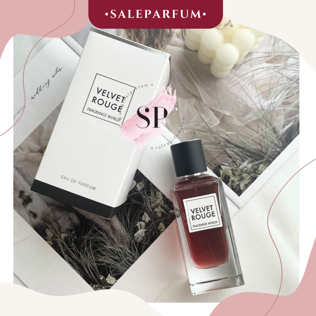 Jual VELVET ROUGE Fragrance World EDP 100ml | Shopee Indonesia