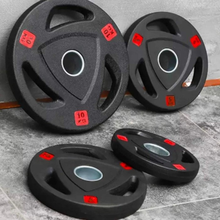 Jual POTENCE Rubberized Weight Plate 2.5KG 5KG 7.5KG 10KG 15KG plate ...