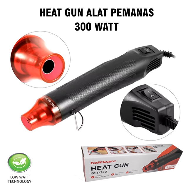 Jual Heat Gun Pemanas Low Watt 300W Hot Air Gun Blower Alat Pemanas ...