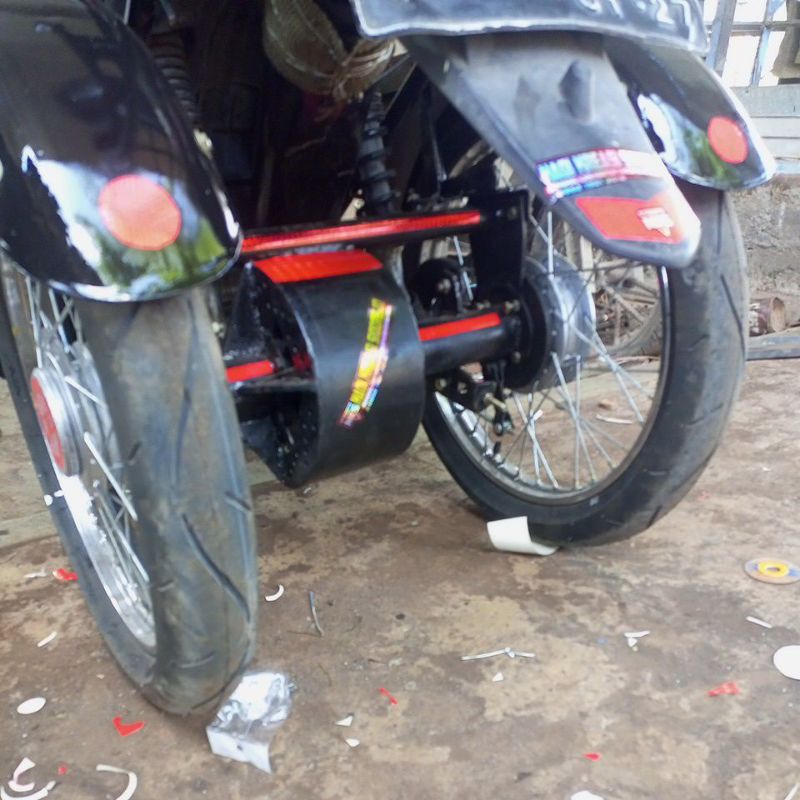 Jual Modifikasi Motor Roda 3 pakai rantai | Shopee Indonesia