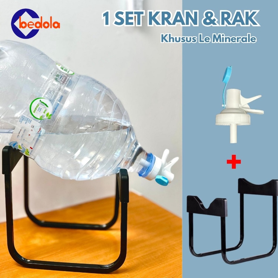 Jual 55BOOMING Bedola rak galon besi dengan kran tutup galon air untuk ...