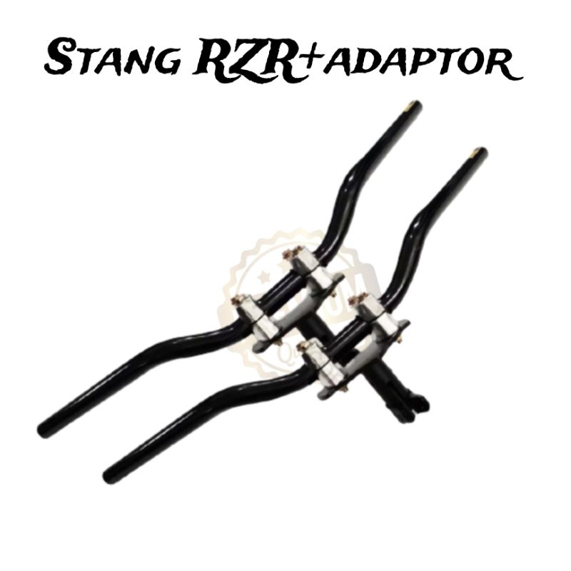 Jual Paket Stang RZR Set Dudukan Adaptor Stang Stir Racing Road Race ...