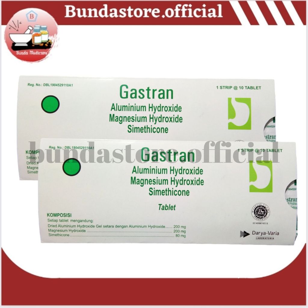 Jual Gastran Tablet - Mengatasi Gangguan Saluran Cerna, Perut Kembung ...
