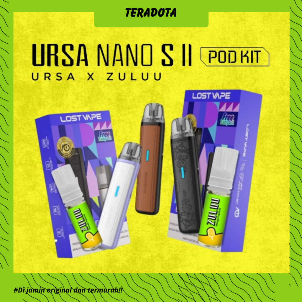 Jual URSA NANO S II POD KIT NEW DEVICE URSA NANO S II BUNDLING LIQUID ...