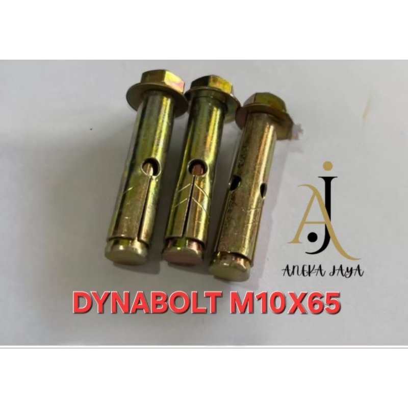 Jual Dynabolt M10x65/ Dynabolt kuning 10x65/ Expansion Bolt M10x65 ...