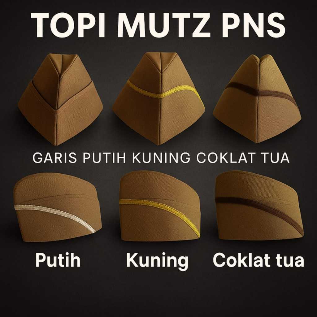 Jual TOPI MUTZ PNS PRIA WANITA | Shopee Indonesia