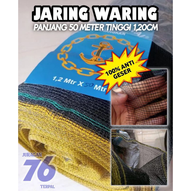 Jual jaring waring pagar tanaman sawah dan perkebunan warna hitam ...