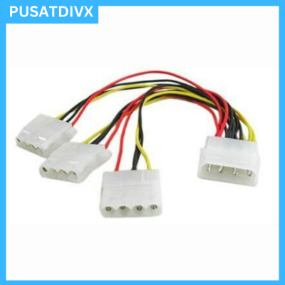 Jual SANJI KABEL SPLITTER MOLEX 4PIN MALE TO MOLEX 4PIN FEMALE CABANG 3 EXTENSION POWER | Shopee ...