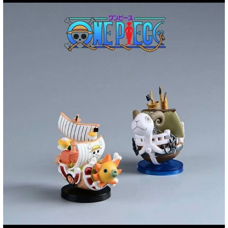 Jual Miniatur Figure Kapal One Piece Luffy Topi Jerami Hiasan Dashbord ...