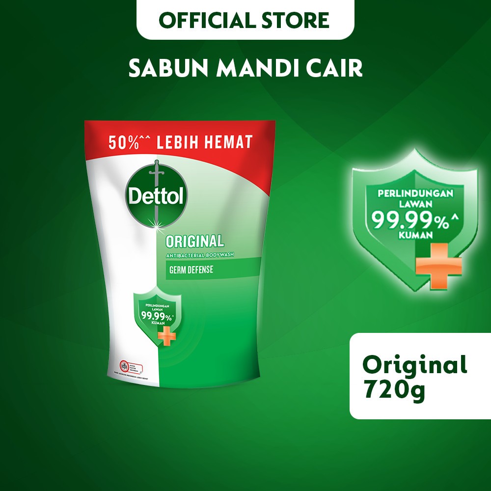 Jual Dettol Sabun Mandi Cair Anti Bakteri Fresh / Cool / Original ...