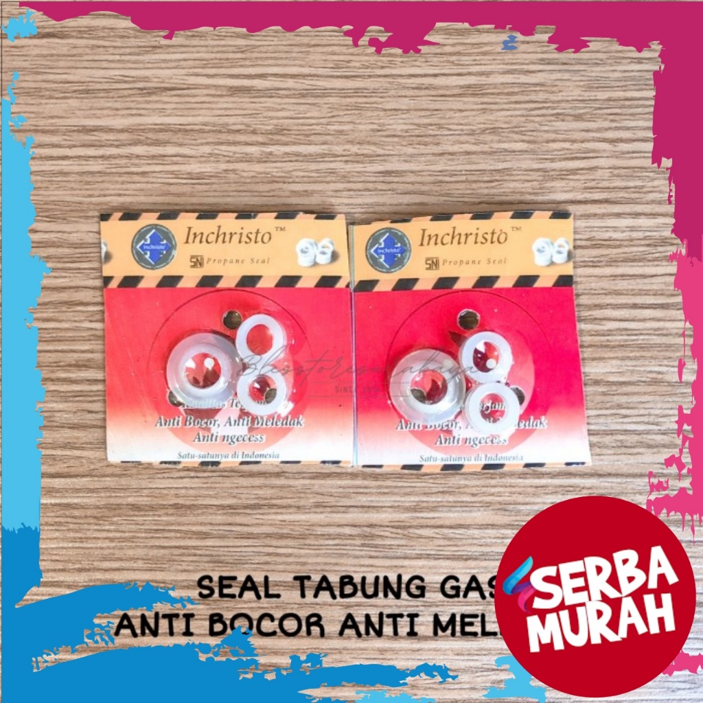 Jual Inchristo Inc Seal Tabung Regulator Set 1 renteng 24pcs | Shopee ...