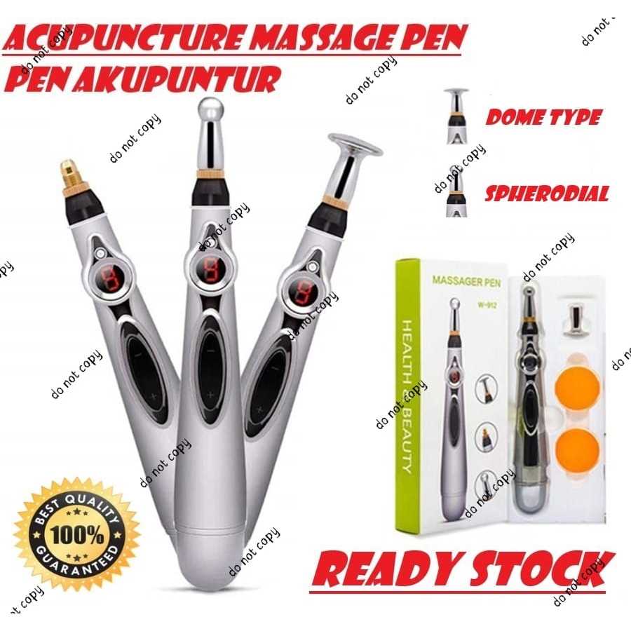 Jual Akupuntur laser therapy energy pen alat terapi massage pen merdian ...
