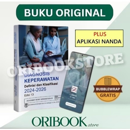 Jual BUKU ORIGINAL DIAGNOSIS KEPERAWATAN DEFINISI DAN KLASIFIKASI EDISI 13 2024 2026 + APPS ...