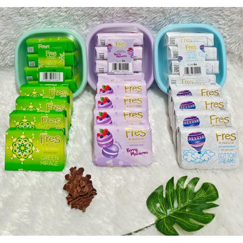 Jual Sabun Fres 76gr Free Lunch Box (1 box isi 4 pcs) | Shopee Indonesia