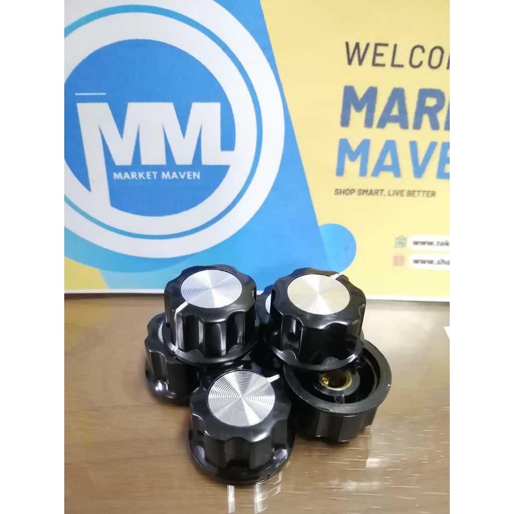 Jual Knop MF-A03 untuk Potensio Rotary Switch Audio (Knob ukuran Kecil ...