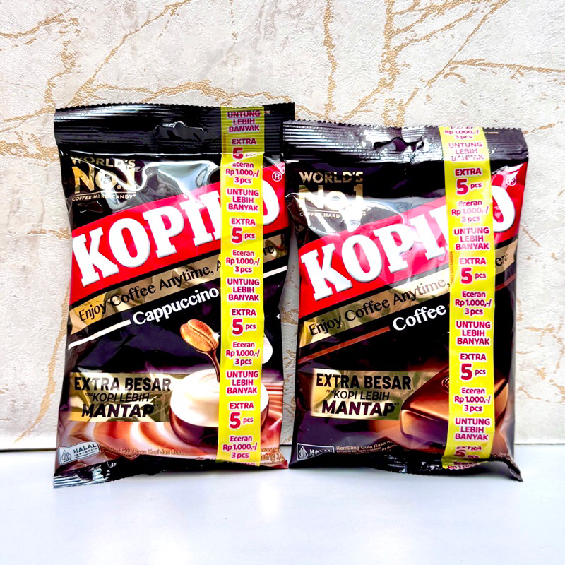 Jual Kopiko Permen Candy Kopi Coffee Capuccino 175gr | Shopee Indonesia