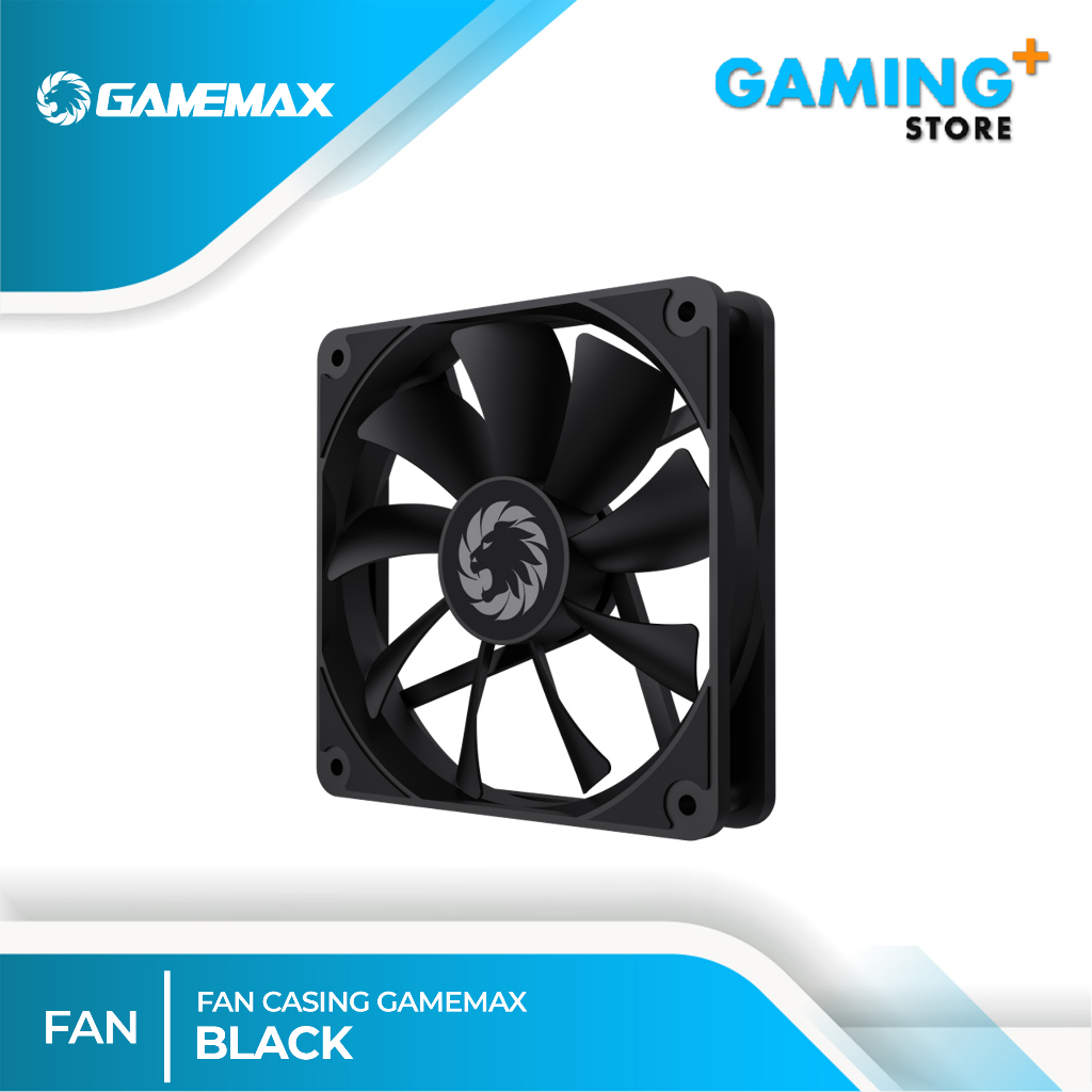 Jual Gamemax Fan Casing WFBK Black CPU Fan | Shopee Indonesia