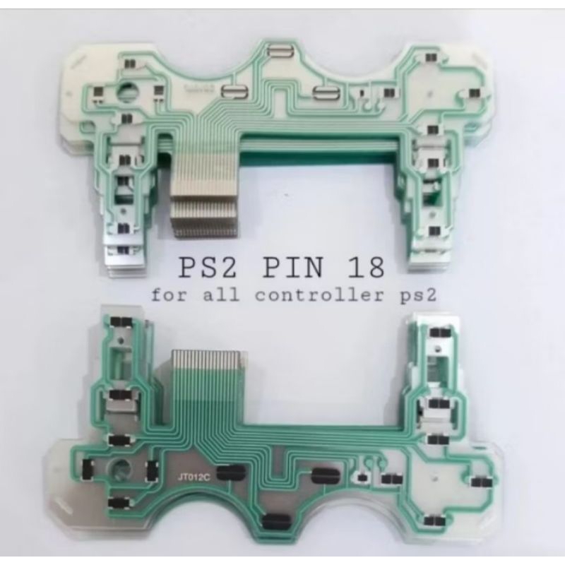 Jual PCB PLASTIK STIK STICK PS2 FLEKSIBEL OP PS2 18 PIN SOCKET BESAR ...