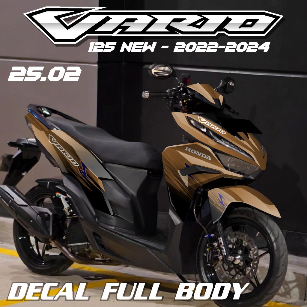 Jual COD TERBARU DECAL STICKER VARIO NEW 125/150 FULLBODY VARIO TAHUN ...