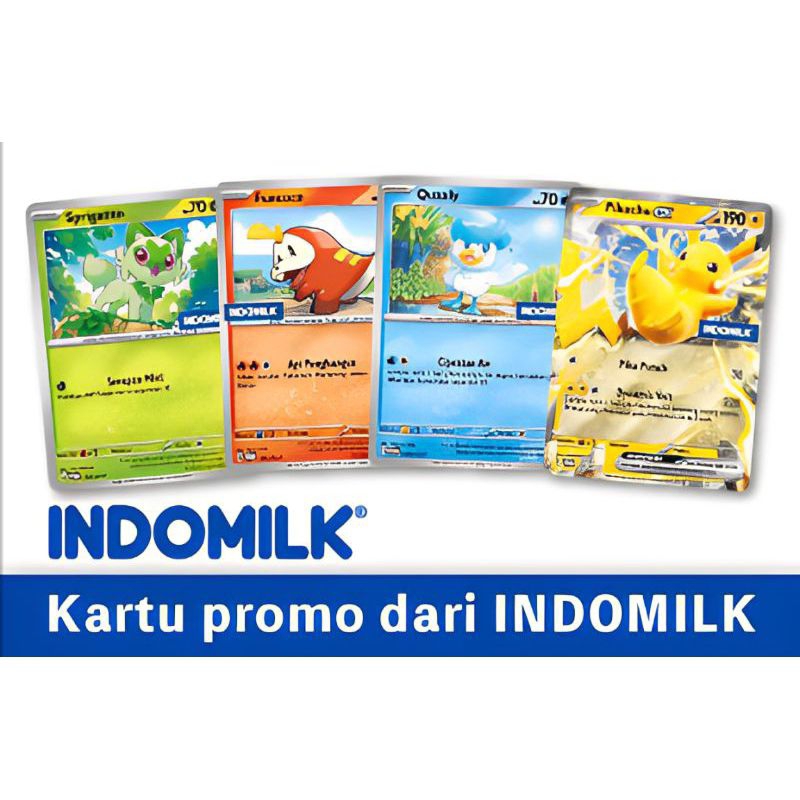 Jual Kartu Promo Pokemon X Indomilk Kids 2025 | Shopee Indonesia