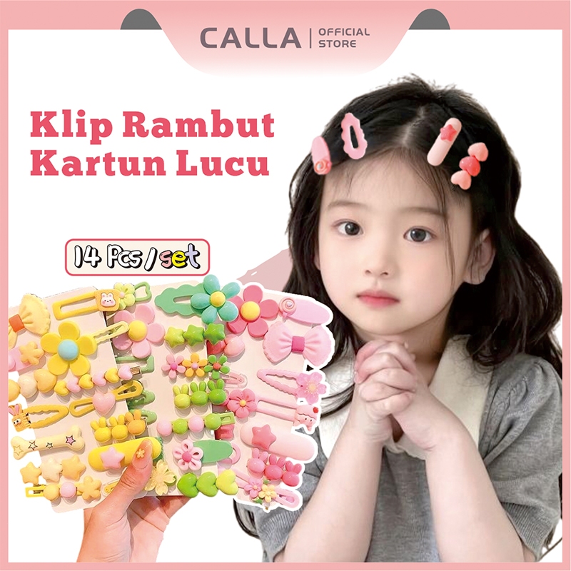 Jual Calla Jepit Rambut Anak Perempuan Versi Korea Jepit Rambut Kartun ...