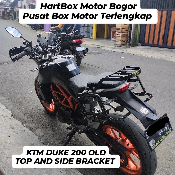 Jual Paket Lengkap Box Motor KTM DUKE 200 Lama Old 2016 SHAD GIVI KAPPA ...