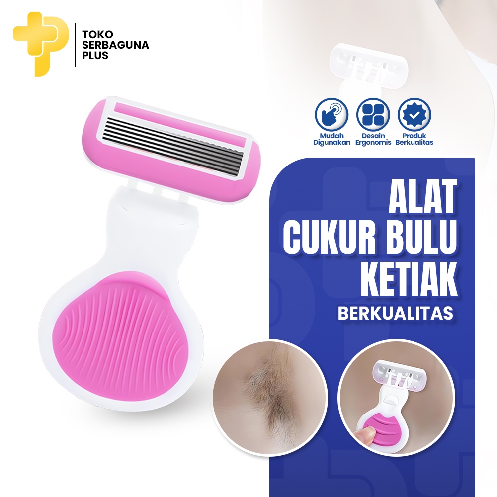 Jual Alat Cukur Bulu Ketiak Manual Pencukur Kumis Jenggot Kaki Kemaluan Wanita Shaving Razor 6 ...
