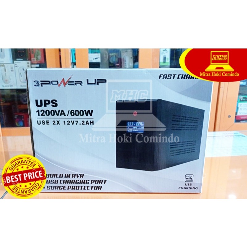 Jual UPS POWER UP 1200VA ORIGINAL | Shopee Indonesia