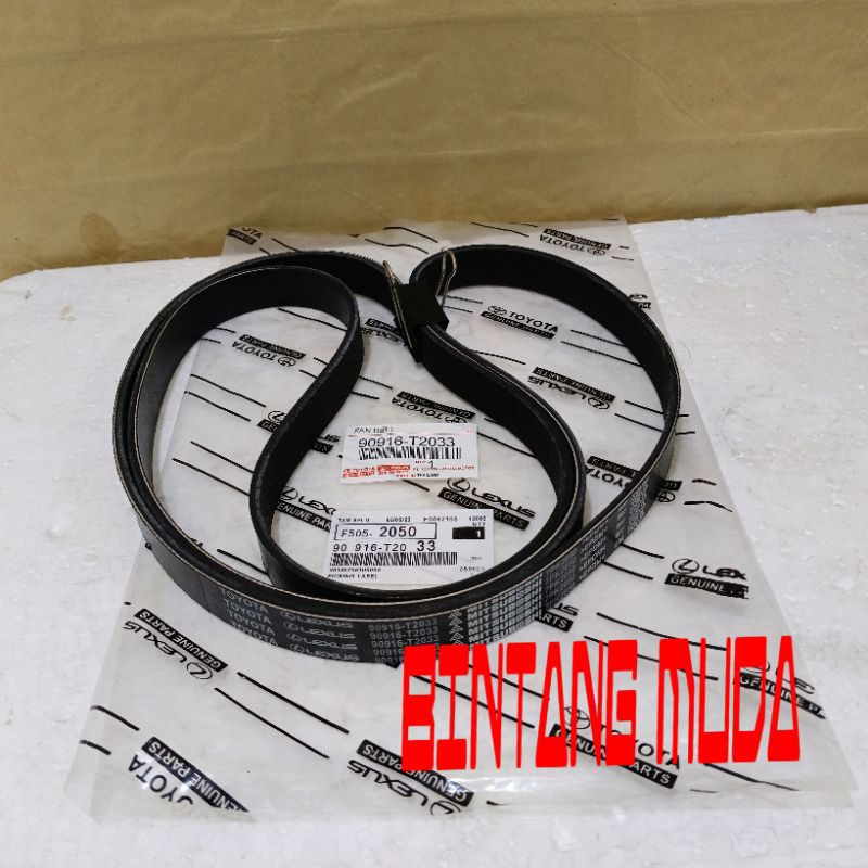 Jual FAN BELT INNOVA RIBORN DIESEL HILUX REVO FORTUNER VRZ FAN BELT ...