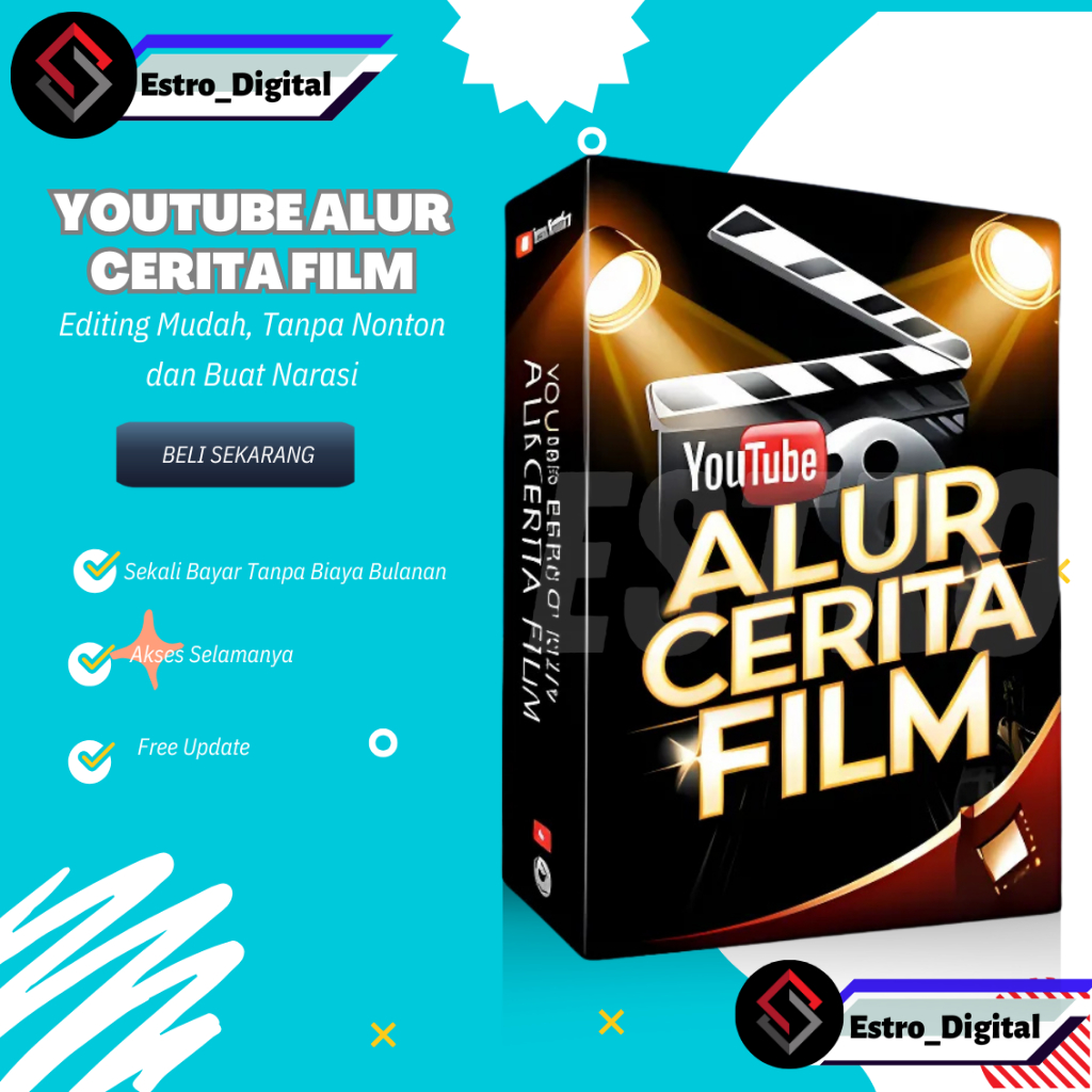 Jual Ecourse Youtube Alur Cerita Film - Editing Mudah, Tanpa Nonton dan Buat Narasi | Shopee ...