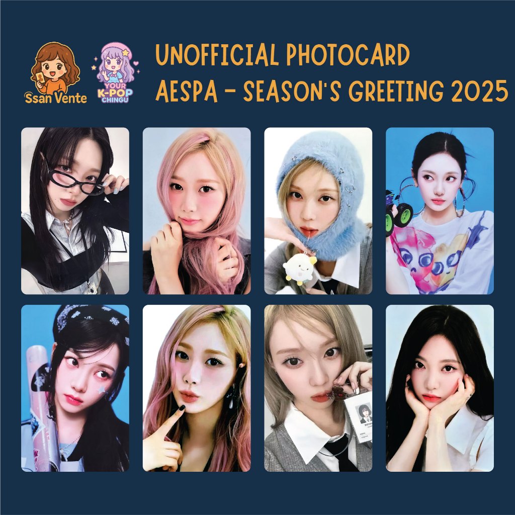 Jual [UNOFFICIAL] AESPA - SEASON GREETING 2025 | Shopee Indonesia