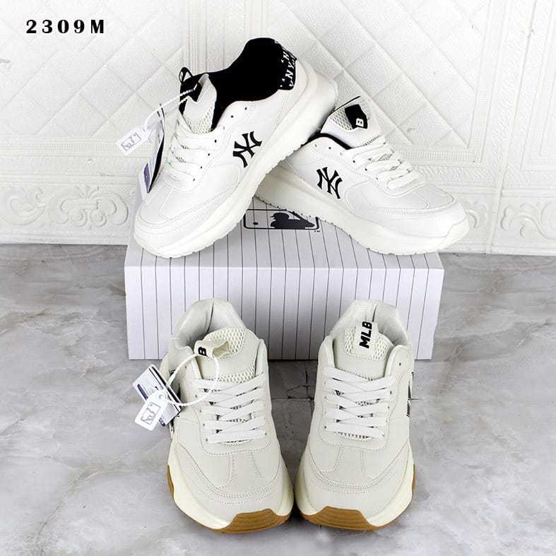 Jual SEPATU UNISEX MLB CHUNKY Runner Basic New York Yankees 2309 (FREE ...