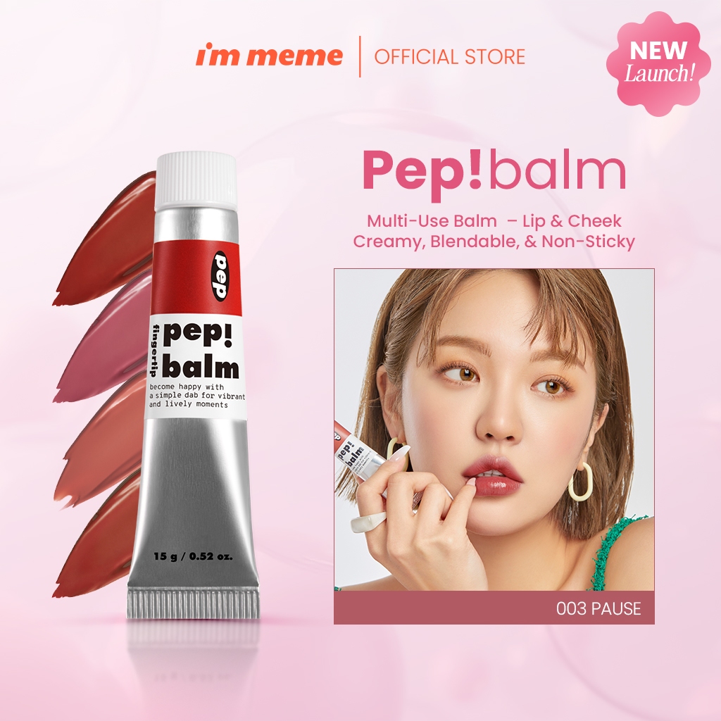 Jual (NEW LAUNCH) I'M MEME Lip and Cheek Tint - PEP!BALM 003 Pause ...