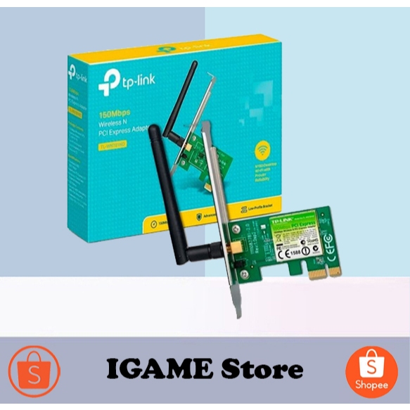 Jual TPLink TL-WN781ND WiFi Wireless N PCI Express Adapter Adaptor TP ...