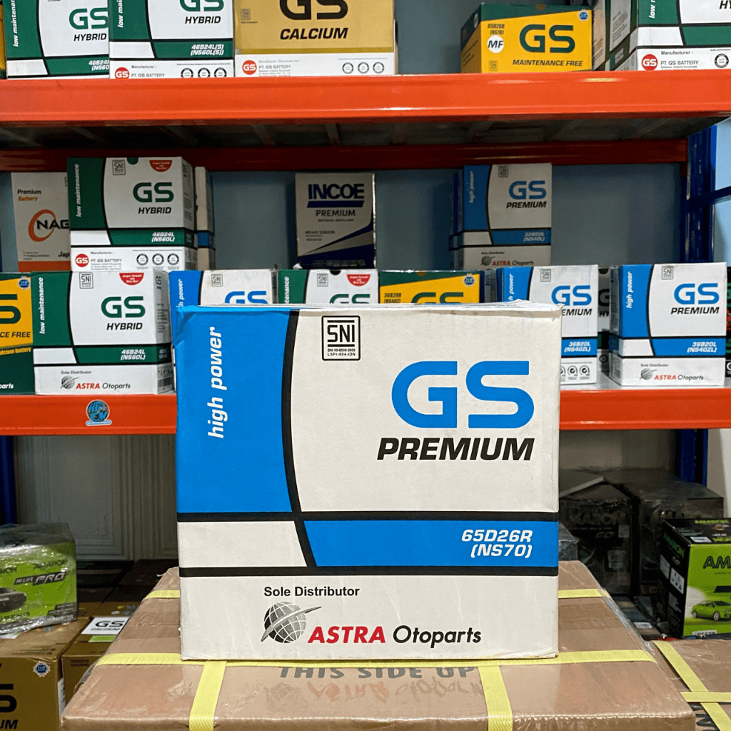 Jual ACCU BASAH GS PREMIUM NS70 65D26R NS 70 65 AMPER KIJANG KRISTA KIJANG LGX PANTHER SERIESELF ...